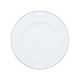 Villeroy & Boch Speiseteller VILLEROY & BOCH "Speiseteller Anmut Platinum No. 1 &oslash; 27,7 cm wei&szlig;", wei&szlig;, L:27,7cm, Speiseteller, Speiseteller