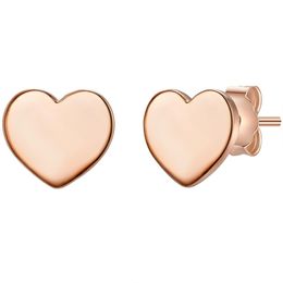 Glanzst&uuml;cke M&uuml;nchen Paar Ohrstecker GLANZST&Uuml;CKE M&Uuml;NCHEN "Set: X1126", rosa (ros&eacute;gold), Ohrringe, Damen, 6,9, Silber 925 (Sterlingsilber), aus Sterling Silber