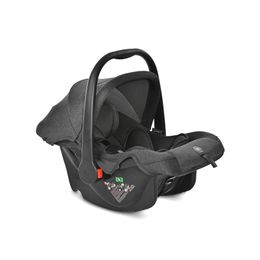 Lorelli Babyschale i-Size Joy (40 - 87 cm) verstellbar, Faltdach, Memory-Schaum schwarz