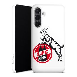 DeinDesign Galaxy A35 5G Handy Premium Case Smartphone Handyh&uuml;lle Schutzh&uuml;lle gl&auml;nzend Official Licensed Product Coat Of Arms 1. Fc K&ouml;ln Premium Case