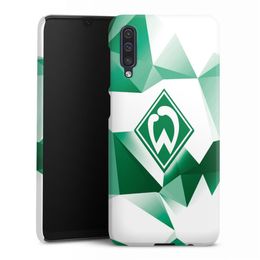 DeinDesign Galaxy A50 Handy Premium Case Smartphone Handyh&uuml;lle Schutzh&uuml;lle matt Tarnmuster Sv Werder Bremen Official Licensed Product Premium Case