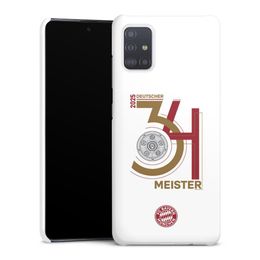 DeinDesign Galaxy A51 Handy Premium Case Smartphone Handyh&uuml;lle Schutzh&uuml;lle gl&auml;nzend Official Licensed Product Master Fc Bayern M&uuml;nchen Premium Case