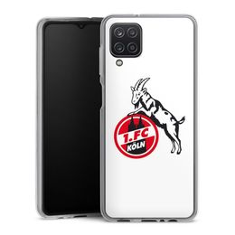 DeinDesign Galaxy A12 Handy Silikon H&uuml;lle Case transparent Handyh&uuml;lle Official Licensed Product 1. Fc K&ouml;ln Coat Of Arms Silikon Case
