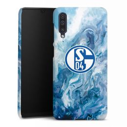DeinDesign Galaxy A50 Handy Premium Case Smartphone Handyh&uuml;lle Schutzh&uuml;lle matt Logo Fc Schalke 04 Merchandise Premium Case