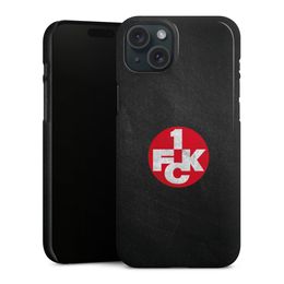 DeinDesign iPhone 15 Plus Handy Premium Case Smartphone Handyh&uuml;lle Schutzh&uuml;lle gl&auml;nzend 1. Fc Kaiserslautern Official Licensed Product 1. Fck Premium Case