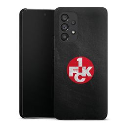 DeinDesign Galaxy A53 5G Handy Premium Case Smartphone Handyh&uuml;lle Schutzh&uuml;lle gl&auml;nzend Official Licensed Product 1. Fc Kaiserslautern 1. Fck Premium Case