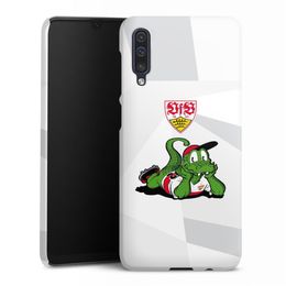 DeinDesign Galaxy A50 Handy Premium Case Smartphone Handyh&uuml;lle Schutzh&uuml;lle matt Vfb Stuttgart Mascot Official Licensed Product Premium Case