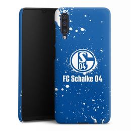 DeinDesign Galaxy A50 Handy Premium Case Smartphone Handyh&uuml;lle Schutzh&uuml;lle matt S04 Fc Schalke 04 Logo Premium Case