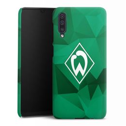 DeinDesign Galaxy A50 Handy Premium Case Smartphone Handyh&uuml;lle Schutzh&uuml;lle matt Camouflage Sv Werder Bremen Official Licensed Product Premium Case