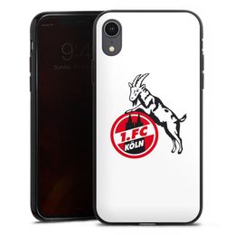 DeinDesign iPhone Xr Handy Silikon H&uuml;lle Case schwarz Handyh&uuml;lle Official Licensed Product Coat Of Arms 1. Fc K&ouml;ln