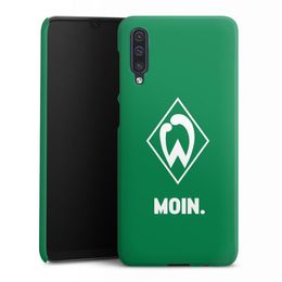 DeinDesign Galaxy A50 Handy Premium Case Smartphone Handyh&uuml;lle Schutzh&uuml;lle matt Moin Official Licensed Product Sv Werder Bremen Premium Case