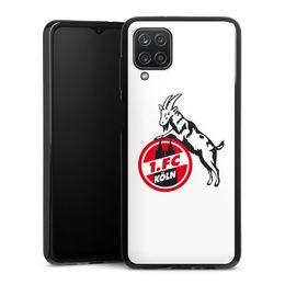 DeinDesign Galaxy A12 Handy Silikon H&uuml;lle Case schwarz Handyh&uuml;lle Official Licensed Product 1. Fc K&ouml;ln Coat Of Arms