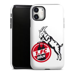 DeinDesign iPhone 11 Handy Panzer Handyh&uuml;lle robuste Outdoor H&uuml;lle Schutzh&uuml;lle gl&auml;nzend Official Licensed Product 1. Fc K&ouml;ln Coat Of Arms Tough Case