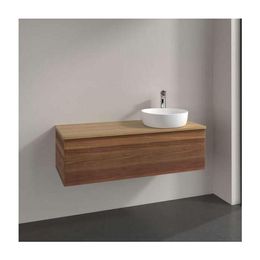 Villeroy & Boch Villeroy und Boch Antao Waschtisch-Unterschrank K34011HM 120x36x50cm, Waschbeckenplattenfarbe honey oak, warm walnut