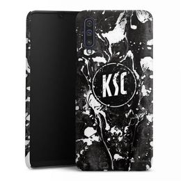 DeinDesign Galaxy A50 Handy Premium Case Smartphone Handyh&uuml;lle Schutzh&uuml;lle matt Karlsruher Sc Ksc Official Licensed Product Premium Case
