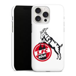 DeinDesign iPhone 15 Pro Max Handy Premium Case Smartphone Handyh&uuml;lle Schutzh&uuml;lle matt Official Licensed Product Coat Of Arms 1. Fc K&ouml;ln Premium Case