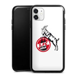 DeinDesign iPhone 11 Handy Silikon H&uuml;lle Case schwarz Handyh&uuml;lle Official Licensed Product 1. Fc K&ouml;ln Coat Of Arms