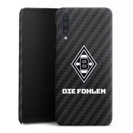 DeinDesign Galaxy A50 Handy Premium Case Smartphone Handyh&uuml;lle Schutzh&uuml;lle matt Borussia M&ouml;nchengladbach Carbon Gladbach Premium Case