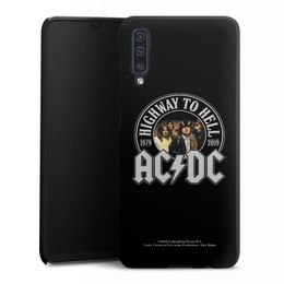 DeinDesign Galaxy A50 Handy Premium Case Smartphone Handyh&uuml;lle Schutzh&uuml;lle matt Acdc Official Licensed Product Rock Premium Case