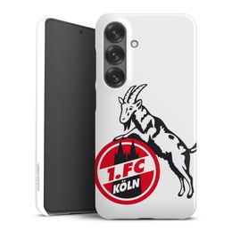 DeinDesign Galaxy S25 Handy Premium Case Smartphone Handyh&uuml;lle Schutzh&uuml;lle gl&auml;nzend Official Licensed Product Coat Of Arms 1. Fc K&ouml;ln Premium Case