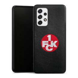 DeinDesign Galaxy A53 5G Handy Silikon H&uuml;lle Case schwarz Handyh&uuml;lle 1. Fc Kaiserslautern Official Licensed Product 1. Fck