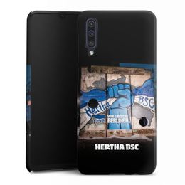DeinDesign Galaxy A50 Handy Premium Case Smartphone Handyh&uuml;lle Schutzh&uuml;lle matt Hertha Bsc Wall Official Licensed Product Premium Case