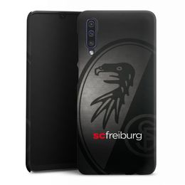 DeinDesign Galaxy A50 Handy Premium Case Smartphone Handyh&uuml;lle Schutzh&uuml;lle matt Official Licensed Product Sc Freiburg Metallic Look Premium Case