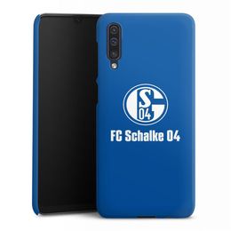 DeinDesign Galaxy A50 Handy Premium Case Smartphone Handyh&uuml;lle Schutzh&uuml;lle matt Fc Schalke 04 Official Licensed Product Logo Premium Case