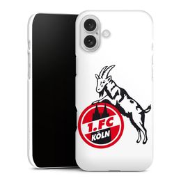 DeinDesign iPhone 16 Plus Handy Premium Case Smartphone Handyh&uuml;lle Schutzh&uuml;lle matt Official Licensed Product Coat Of Arms 1. Fc K&ouml;ln Premium Case