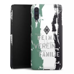DeinDesign Galaxy A50 Handy Premium Case Smartphone Handyh&uuml;lle Schutzh&uuml;lle matt Borussia M&ouml;nchengladbach Official Licensed Product Statement Premium Case