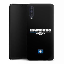 DeinDesign Galaxy A50 Handy Premium Case Smartphone Handyh&uuml;lle Schutzh&uuml;lle matt Hamburg Official Licensed Product Hsv Premium Case
