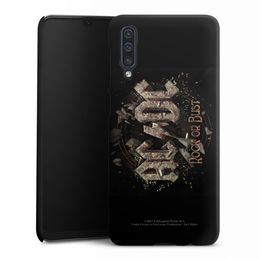 DeinDesign Galaxy A50 Handy Premium Case Smartphone Handyh&uuml;lle Schutzh&uuml;lle matt Official Licensed Product Rock Or Bust Acdc Premium Case