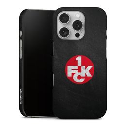 DeinDesign iPhone 16 Pro Handy Premium Case Smartphone Handyh&uuml;lle Schutzh&uuml;lle matt 1. Fc Kaiserslautern Official Licensed Product 1. Fck Premium Case