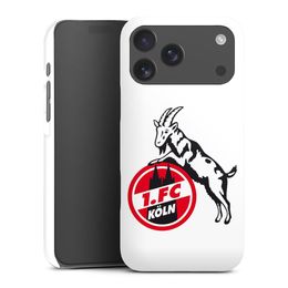 DeinDesign iPhone 17 Pro Max Handy Premium Case Smartphone Handyh&uuml;lle Schutzh&uuml;lle gl&auml;nzend Official Licensed Product Coat Of Arms 1. Fc K&ouml;ln Premium Case