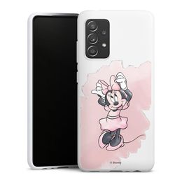 DeinDesign Galaxy A52s 5G Handy Silikon H&uuml;lle Case wei&szlig; Handyh&uuml;lle Motiv Ohne Hintergrund Disney Silikon Case