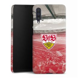DeinDesign Galaxy A50 Handy Premium Case Smartphone Handyh&uuml;lle Schutzh&uuml;lle matt Stadium Vfb Stuttgart Official Licensed Product Premium Case