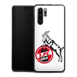 DeinDesign Huawei P30 Pro Handy Silikon H&uuml;lle Case schwarz Handyh&uuml;lle Official Licensed Product Coat Of Arms 1. Fc K&ouml;ln