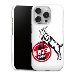 DeinDesign iPhone 16 Pro Handy Premium Case Smartphone Handyh&uuml;lle Schutzh&uuml;lle matt Official Licensed Product Coat Of Arms 1. Fc K&ouml;ln Premium Case