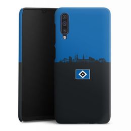 DeinDesign Galaxy A50 Handy Premium Case Smartphone Handyh&uuml;lle Schutzh&uuml;lle matt Hsv Skyline Hamburg Premium Case