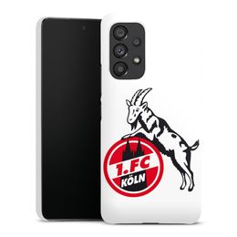 DeinDesign Galaxy A53 5G Handy Premium Case Smartphone Handyh&uuml;lle Schutzh&uuml;lle matt Official Licensed Product 1. Fc K&ouml;ln Coat Of Arms Premium Case