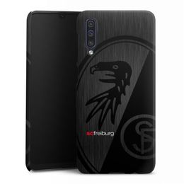 DeinDesign Galaxy A50 Handy Premium Case Smartphone Handyh&uuml;lle Schutzh&uuml;lle matt Sc Freiburg Metallic Look Official Licensed Product Premium Case