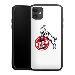 DeinDesign iPhone 11 Handy Premium Silikon H&uuml;lle Handyh&uuml;lle schwarz Case Official Licensed Product 1. Fc K&ouml;ln Coat Of Arms Silikon Premium Case