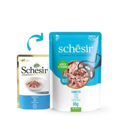 Schesir Cat Complete Thunfisch in Jelly 12x85 g