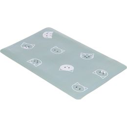 Trixie Napfunterlage Katze Mimi, 44 &times; 28cm salbei
