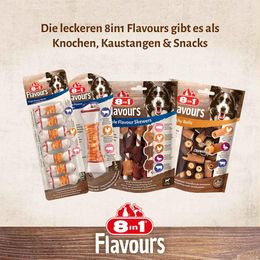 8IN1 Triple Flavour Ribs Hundesnacks Zahnpflege 6 St&uuml;ck
