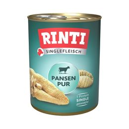 Rinti Singlefleisch Pansen pur Hunde-Nassfutter Singlefleisch 6x800g