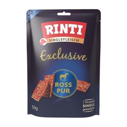 Rinti Singlefleisch Exclusive Snack Ross pur Hundesnacks getreidefrei 50g