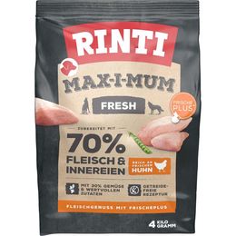 Rinti Max-i-Mum Huhn Hunde-Trockenfutter getreidefrei 4kg