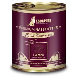 Escapure Lamm Gr&ouml;stl Hunde-Nassfutter Alleinfuttermittel 6x800g