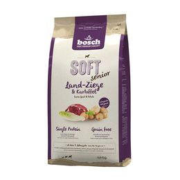 Bosch HPC Soft Senior Ziege + Kartoffel Hunde-Trockenfutter Mono-Protein 1kg